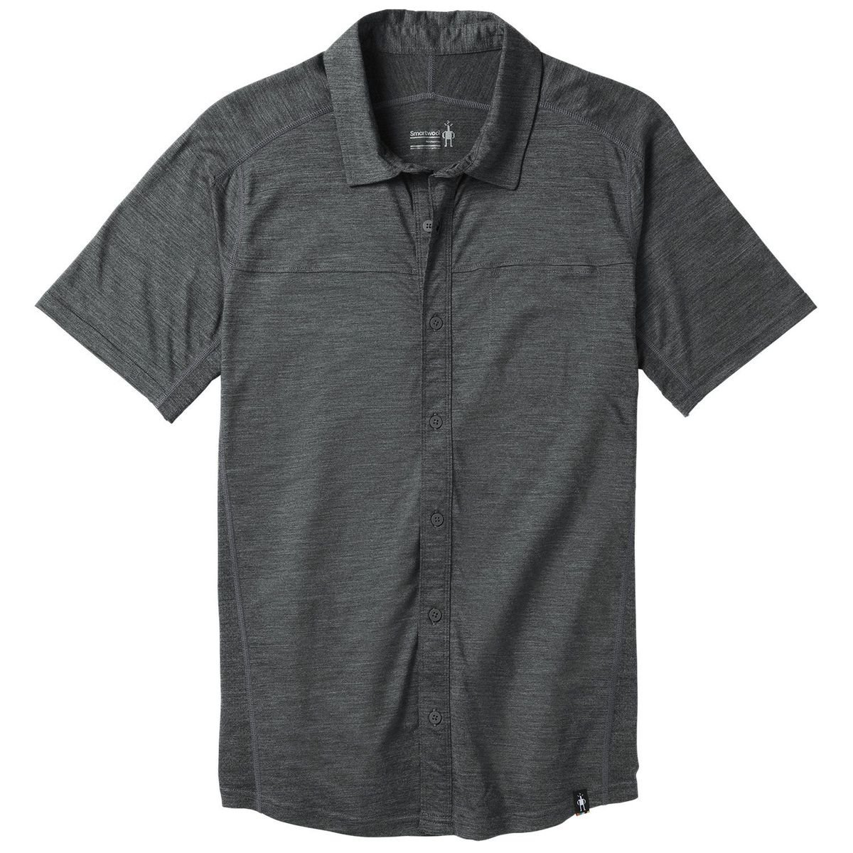 Smartwool Mens Merino Sport 150 S/S Button Down Grå - T-shirt ...